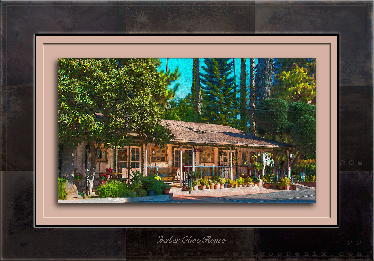 Graber Olive House Painting | Becoming is Superior to Being