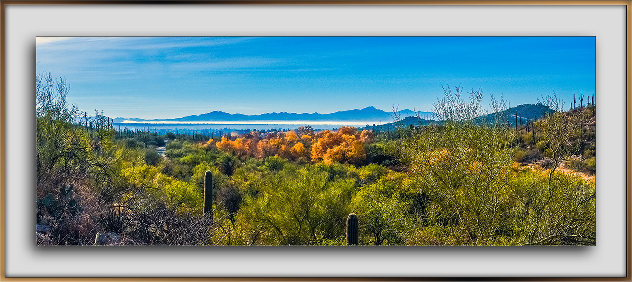 View Of Tucson Basin from Sabino Canyon | Becoming is Superior to Being