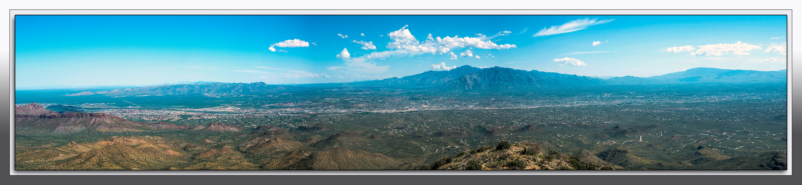 Oral Valley/Tucson Basin Panorama | Becoming is Superior to Being