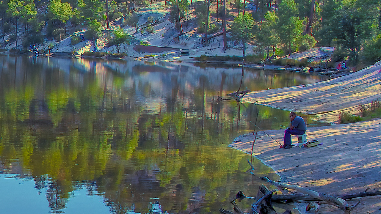Rose Lake In The Santa Catalina Mountains | Becoming is Superior to Being