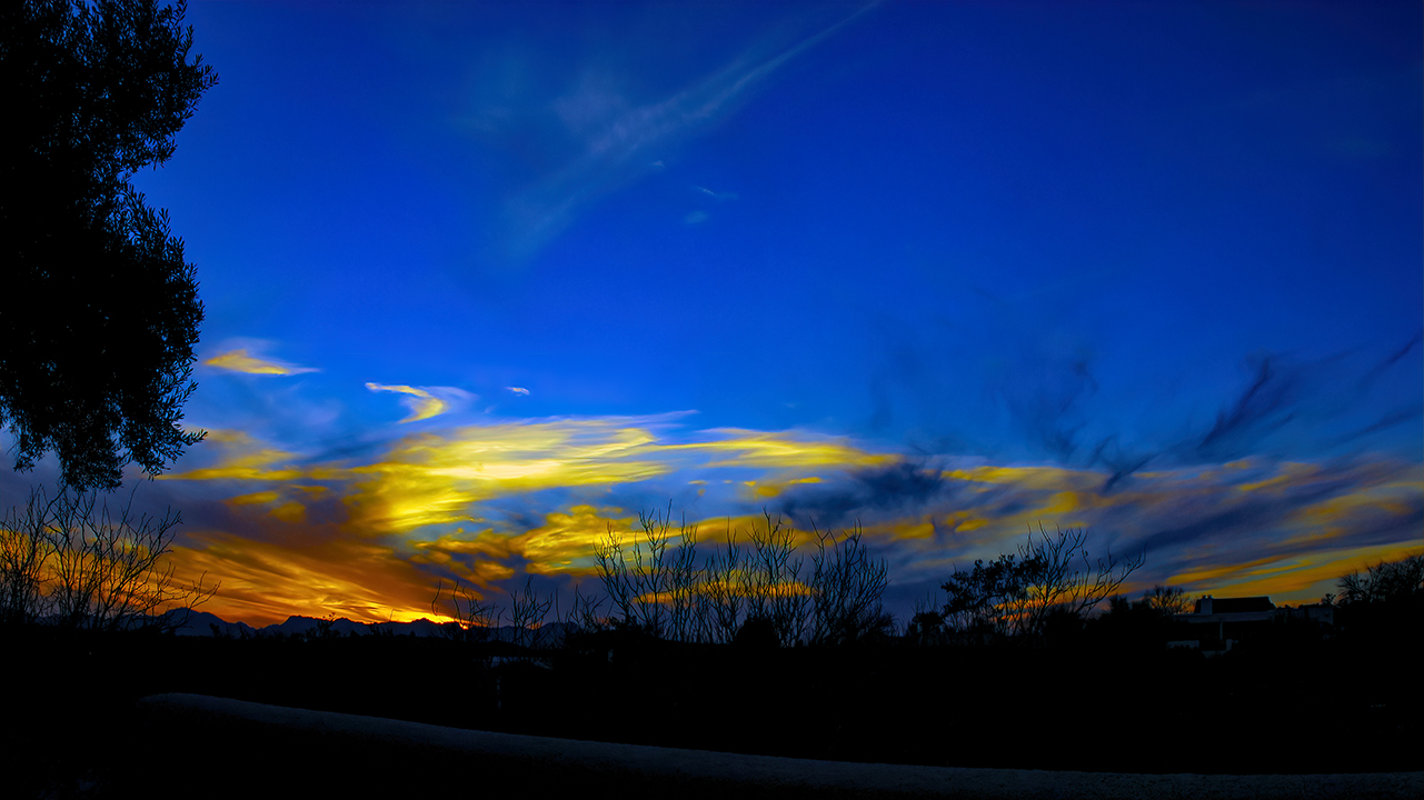 Another Beautiful Tucson Sunset | Becoming is Superior to Being