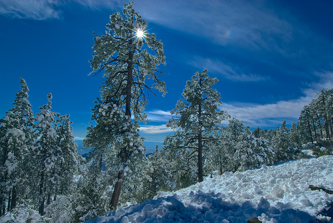 Snow On Mt. Lemmon | Becoming is Superior to Being