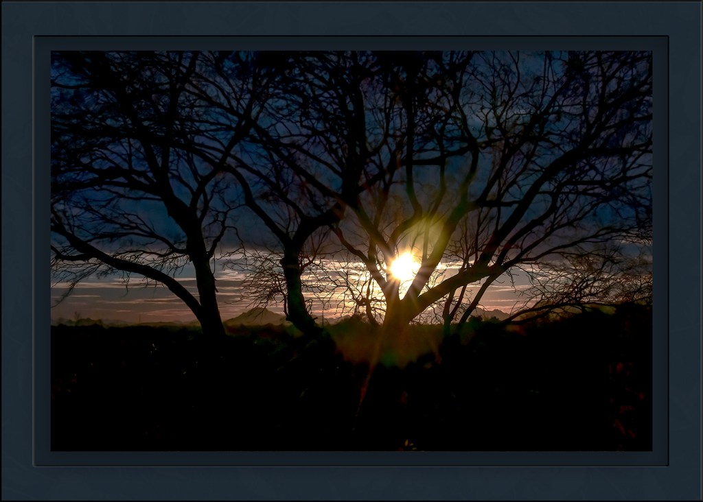 Tucson Autumn Sunset | Becoming is Superior to Being